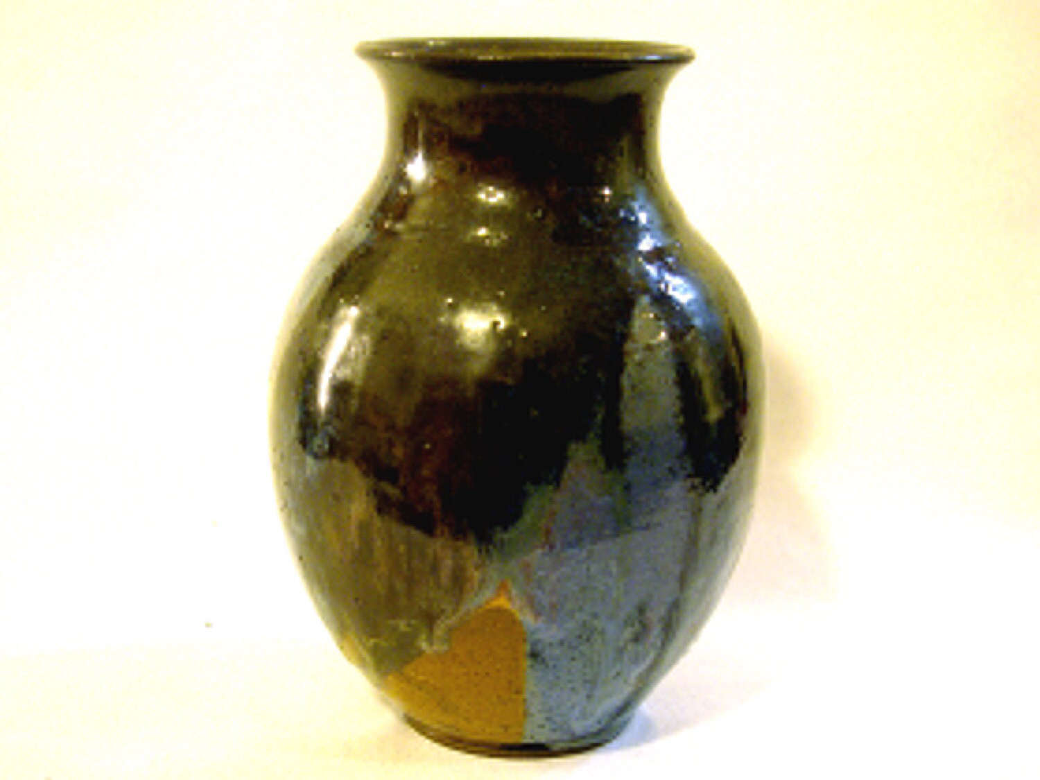 Dark Pacific Rain Vase Pottery Medium Handmade Ceramic - Etsy