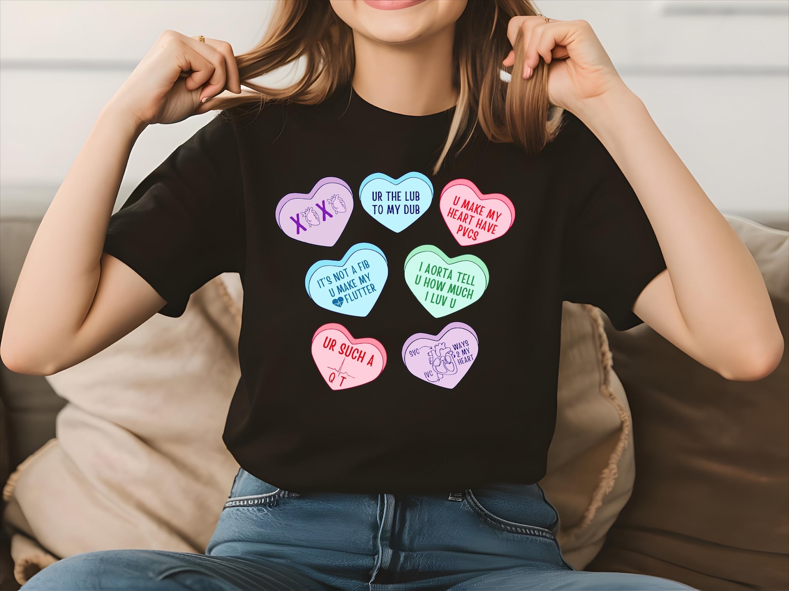Cardiology Valentine PNG • Cardiologist Heart Sublimation Design ...