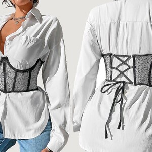 Underbust Corset Sewing Pattern | DIY Adjustable Corset Top PDF ...