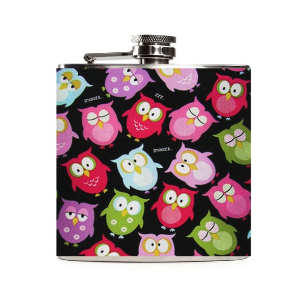 Owl Hip Flask - Etsy
