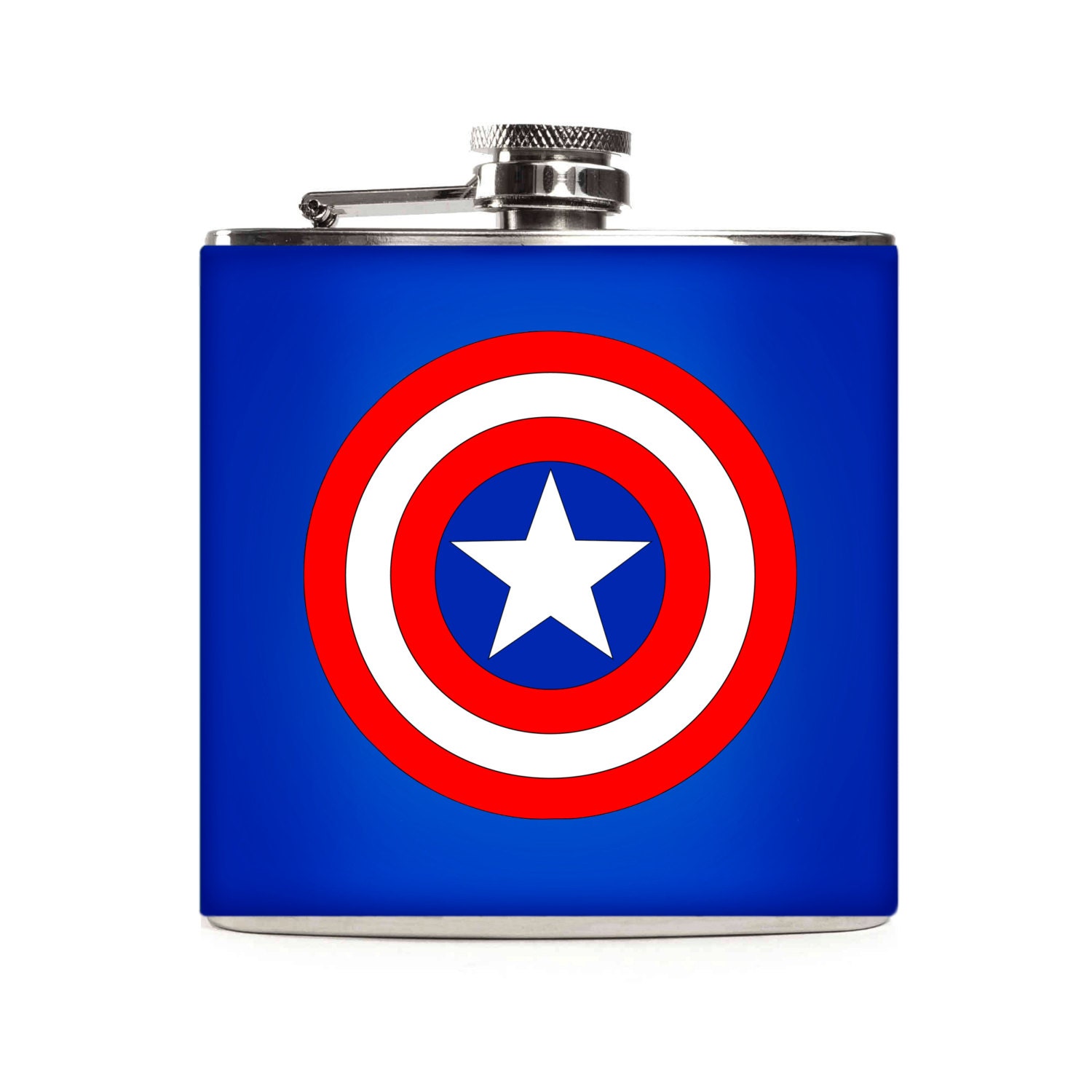 Captain America Shot Glass Custom Wedding Superhero Guys Mens | Etsy
