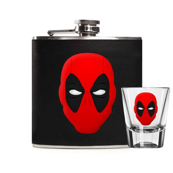 Deadpool Shot Glass