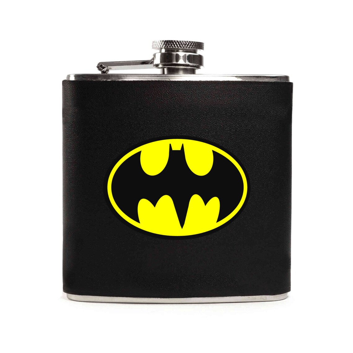 Batman Flask Superhero Flask Superhero Wedding Flasks for | Etsy