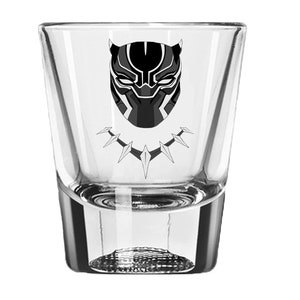 Black Panther Shot Glass Marvel Comic Avengers Civil War - Etsy