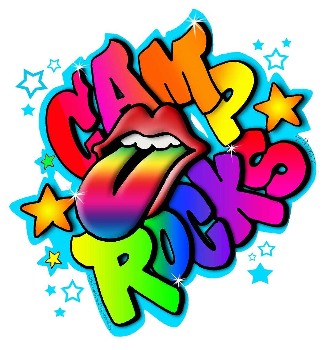 Camp Rocks Sticker - Etsy