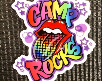 Camp Rocks Sticker | Etsy
