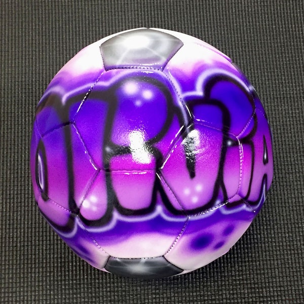 Graffiti Soccer Balls - Etsy