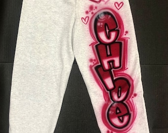 Airbrushed Sweatpants Youth / Adult Airbrush Graffiti 90s - Etsy