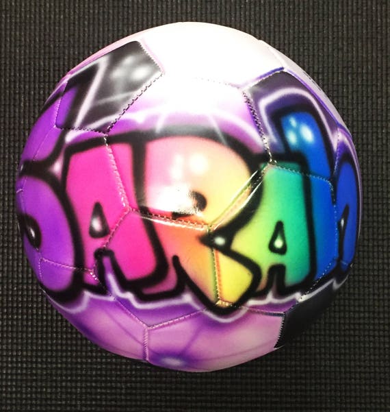 Girls Soccer Ball Personalized | Etsy