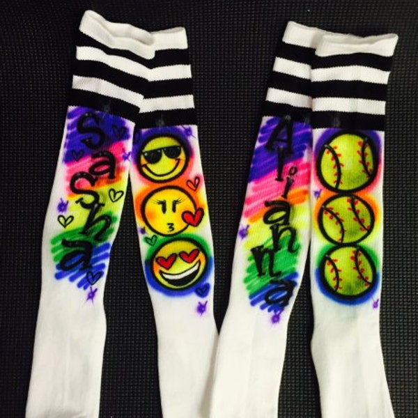 Striped Arm Socks - Etsy