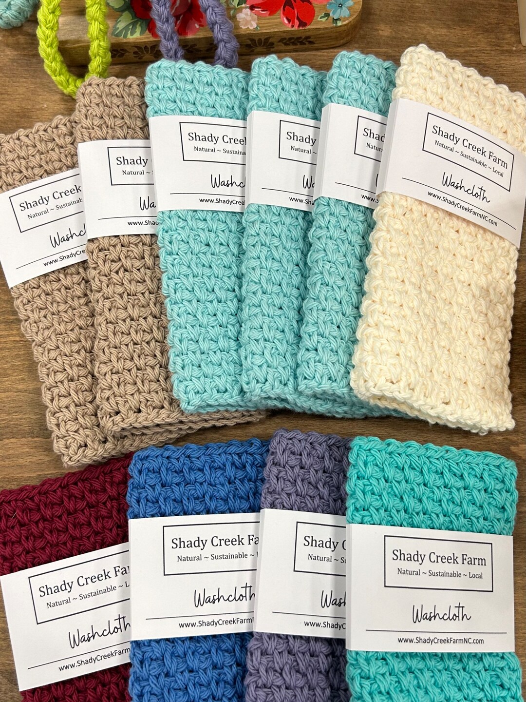 WASHCLOTH Cotton Washcloth Handmade Wash Cloth Crochet Wash - Etsy