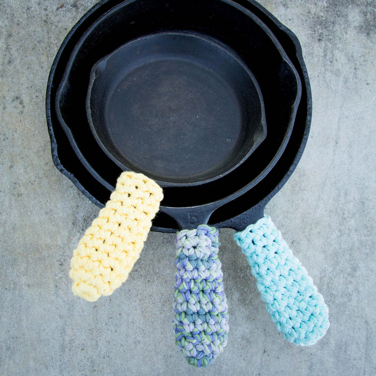 Cast Iron Handle Cover Crochet Cast Iron Cover Crochet Pot - Etsy Canada