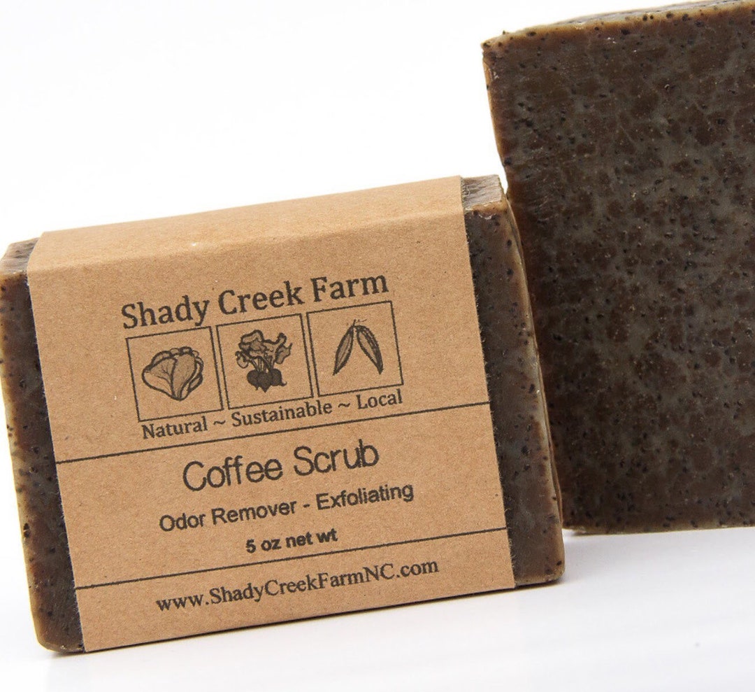 Coffee Scrub Soap, Kitchen Soap, All Natural Soap, Handmade Soap, Vegan ...