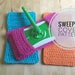 Crochet Pattern Reusable Crochet Sweeper Cover Pattern Sweeper Pad ...