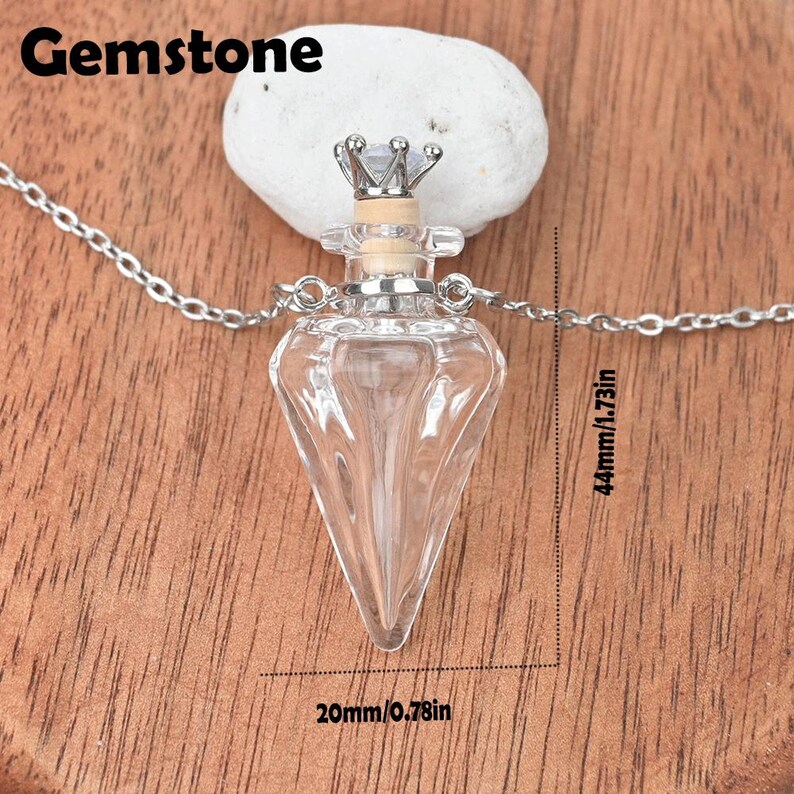 Hand-blown Glass Memorial Necklace - Urn Locket for Ashes - Etsy