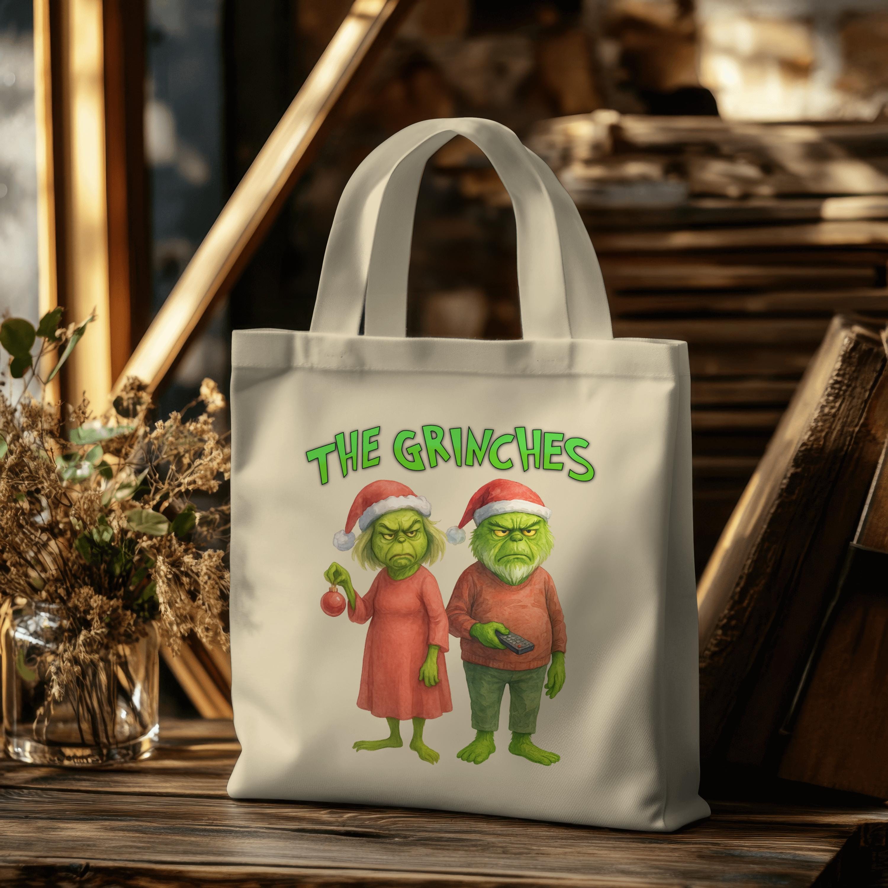 Grandma and Grandpa Grinch PNG Clipart Pack, Funny Christmas Grinchy ...