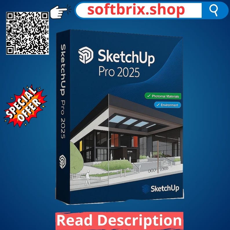 Sketchup 2025 Full Version | One-time Purchase | 3D Tool Only on Our Store : Www.softbrix.shop ...