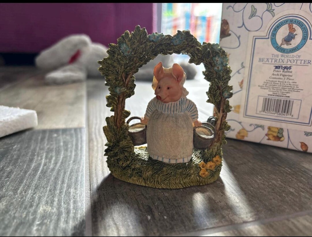 Beatrix Potter Pig Figurine Excellent Condition With Box - Etsy
