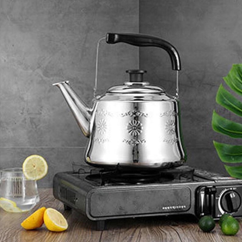 Creative Stainless Steel Whistling Kettle | Thickened Non-magnetic ...