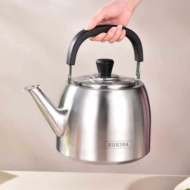 304 Stainless Steel Kettle | Gas Stove Kettle | Flame Kettle ...