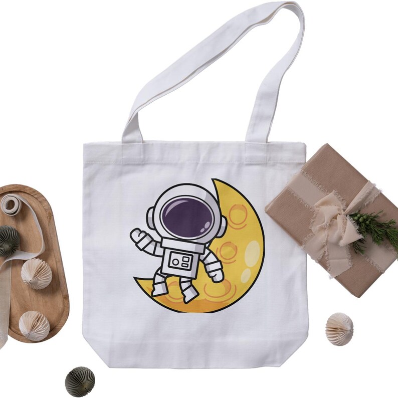 Kawaii Astronaut SVG Bundle Cute Space Clipart Cartoon Astronaut ...