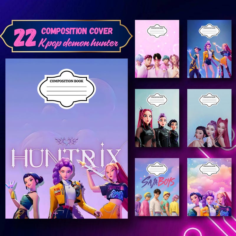 Manga Notebook Cover - Etsy