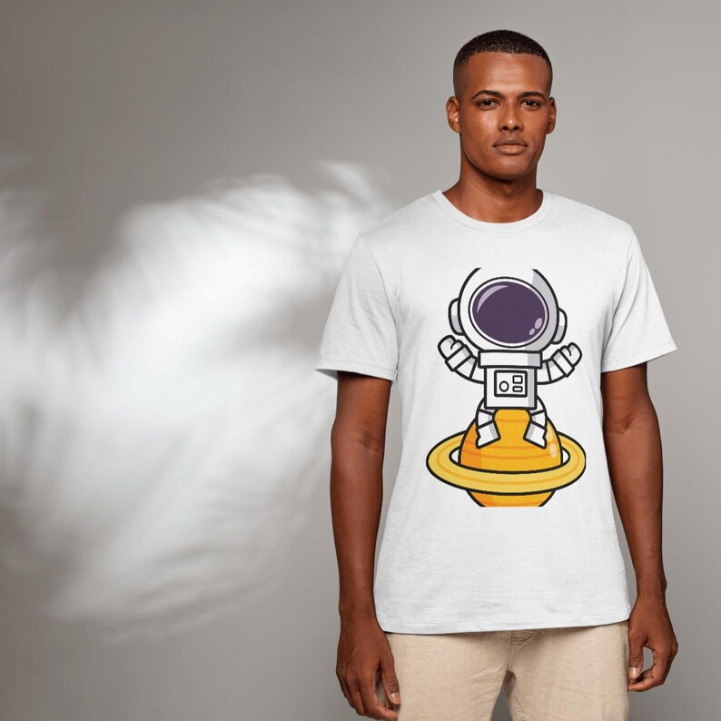 Kawaii Astronaut SVG Bundle Cute Space Clipart Cartoon Astronaut ...