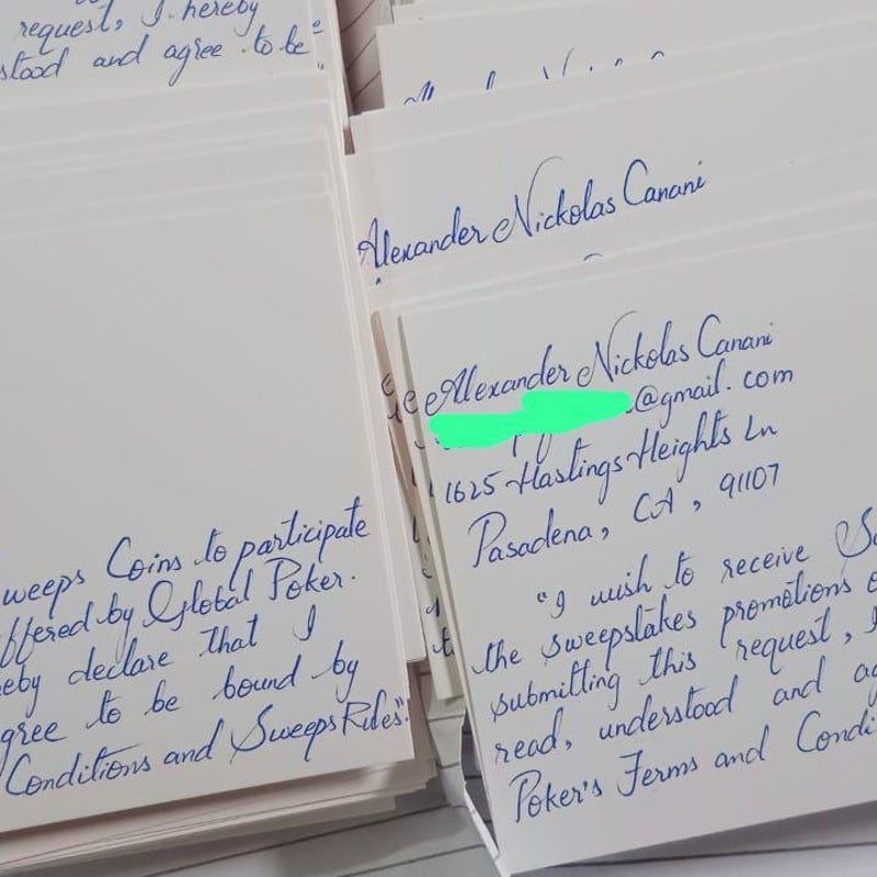 Handwritten Envelope - Etsy