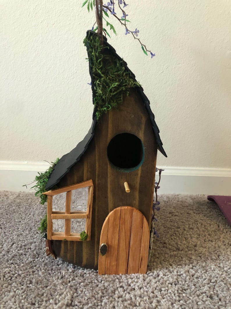 Custom Made Birdhouse, Fresh off the Workbench. Combo of Cedar and Pine ...