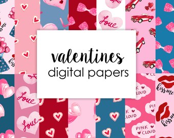 hearts clipart valentines clipart love clipart wedding | Etsy