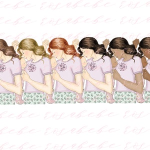 Baby Girl Clipart, Lavender Baby Accessories Png's, Baby Shower Clipart ...