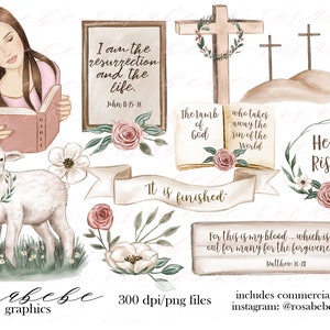 Resurrection Clipart Easter Clipart Bible Clipart Prayer Clipart ...
