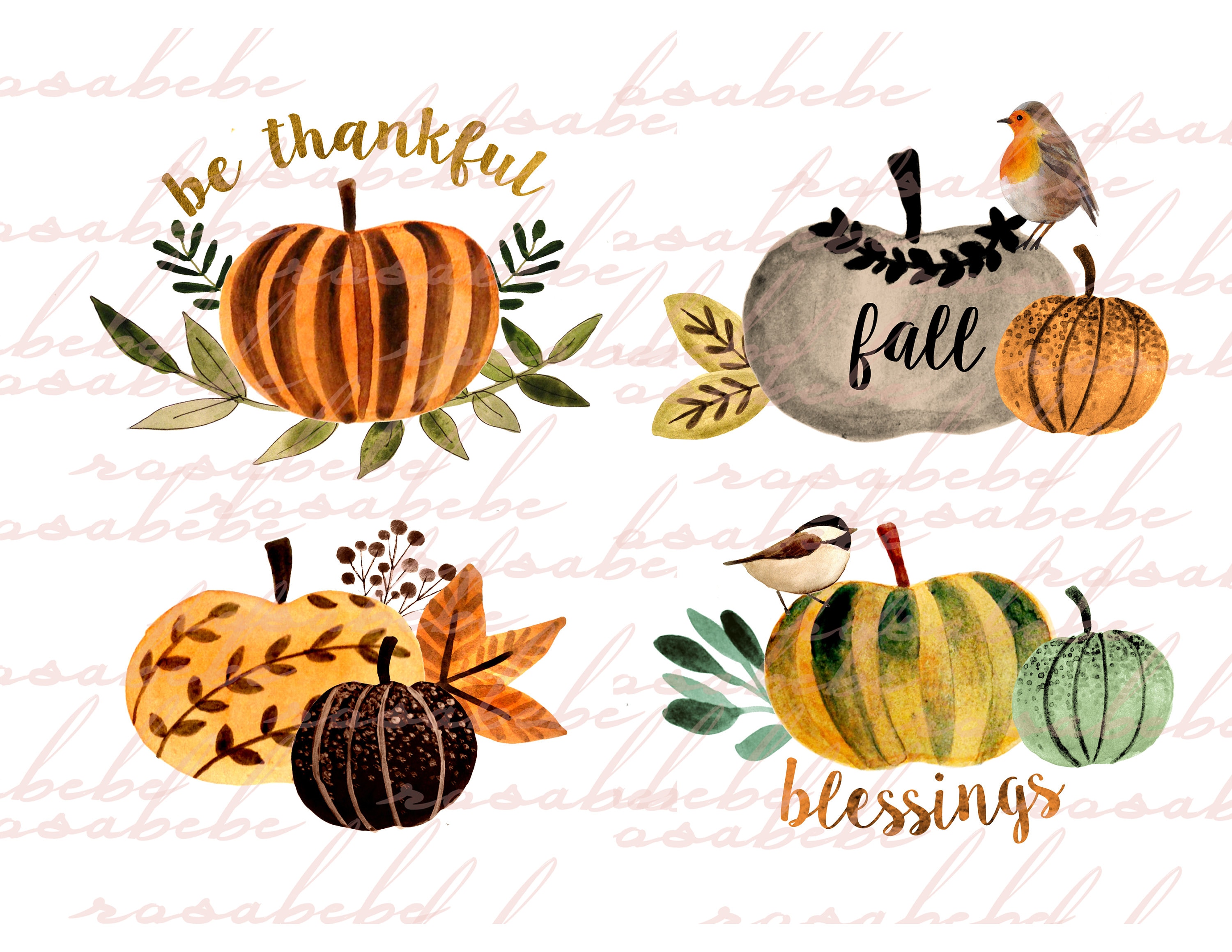 Thanksgiving Pumpkin Clip Art