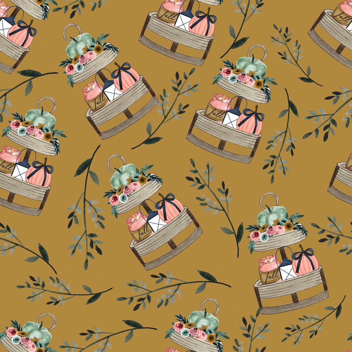 Fall Seamless Patterns Fall Papers Autumn Patterns Fall | Etsy