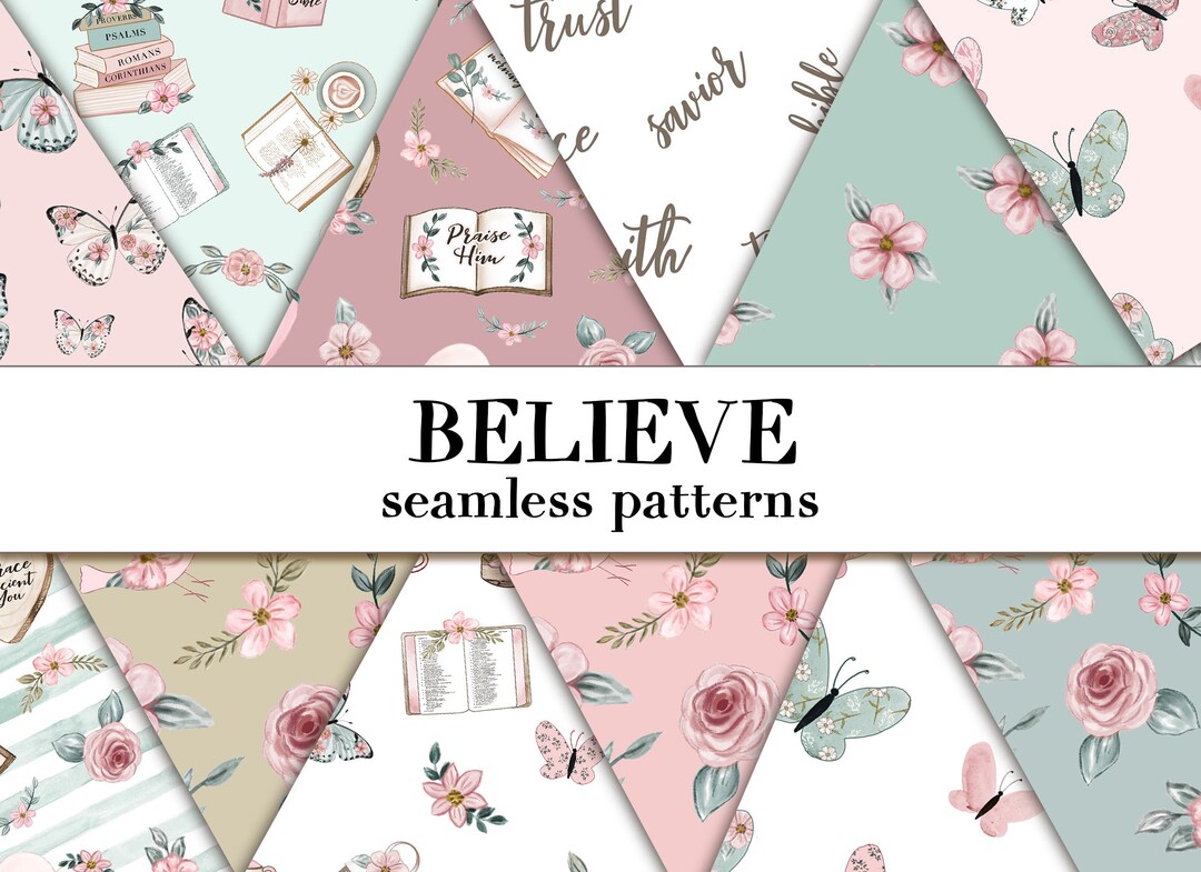 Christian Seamless Patterns, Easter Patterns, Religious Patterns ...