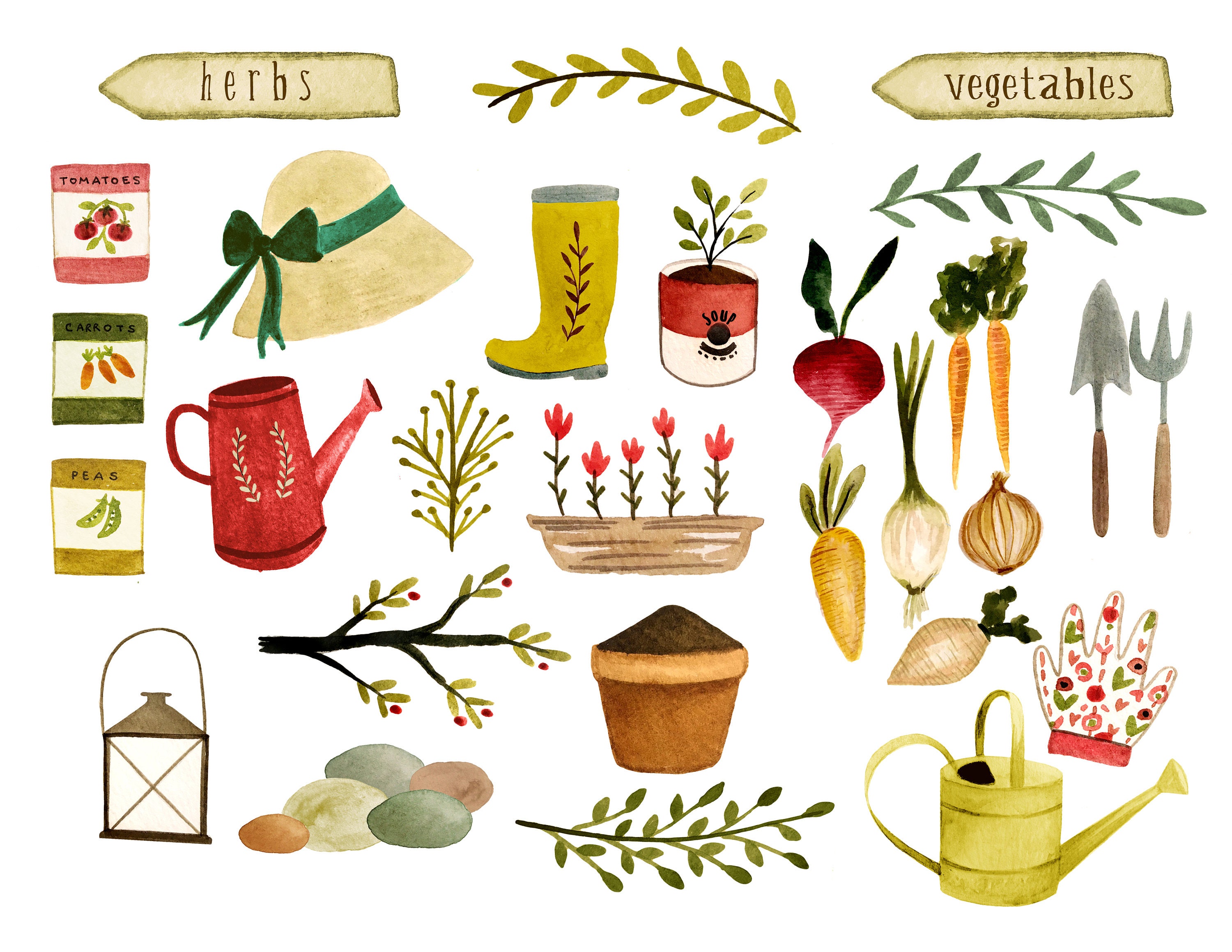 Farmer Tools Clipart Pictures