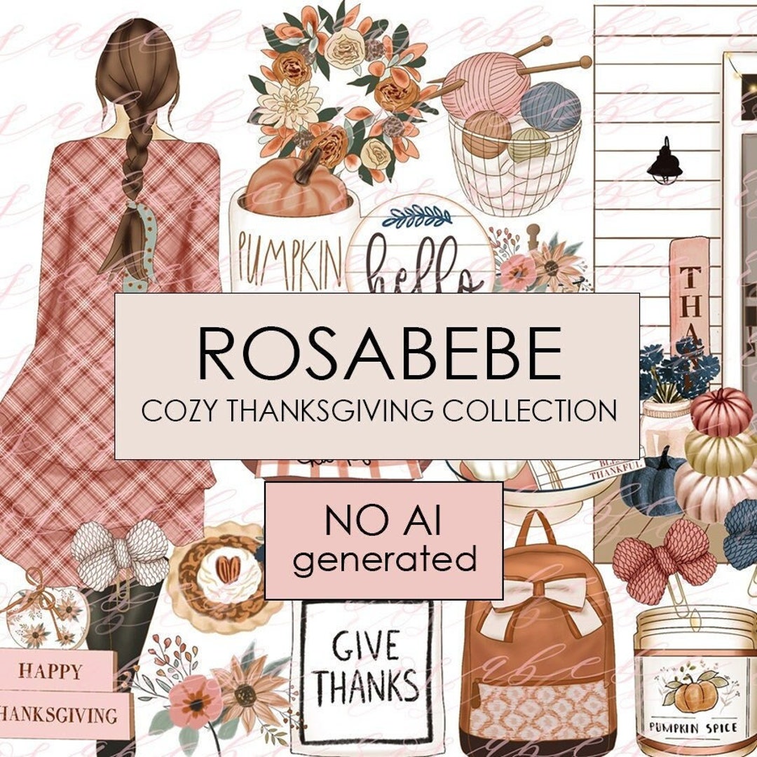 Fall Clipart Thanksgiving Clipart Thanksgiving Wall Art Fall Printable ...