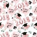 GRADUATION Seamless Pattern, College Seamless Pattern, Planner Seamless ...
