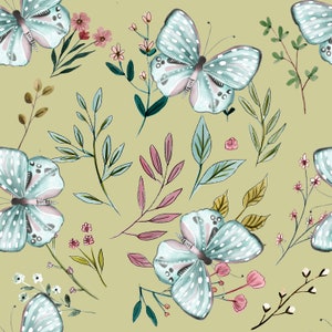 Seamless Spring Patterns, Spring Planner Clipart, Easter Seamless ...