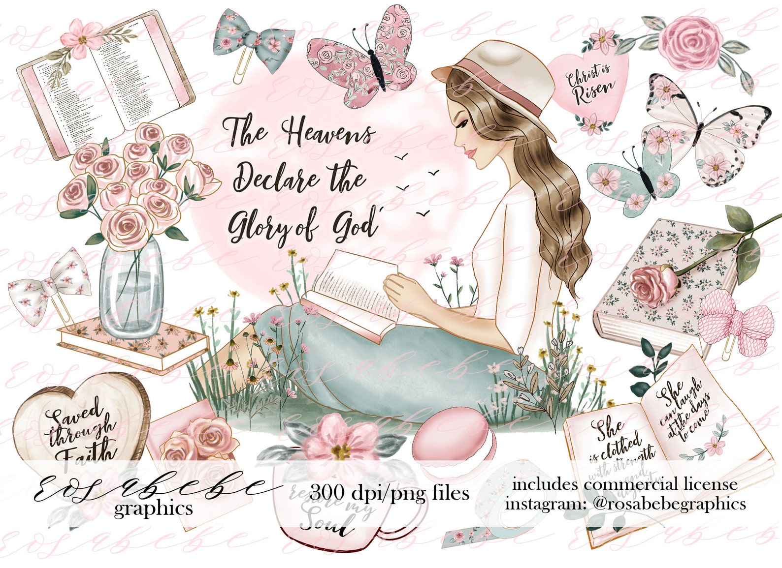 Christian Clipart Religious Clipart Faith Based Clipart - Etsy