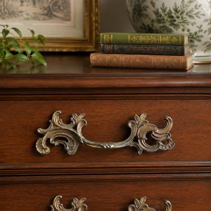 Rococo Style Cabinet Pull - Etsy
