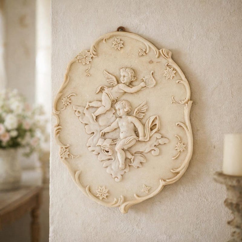 French Plaster Cherubs - Etsy
