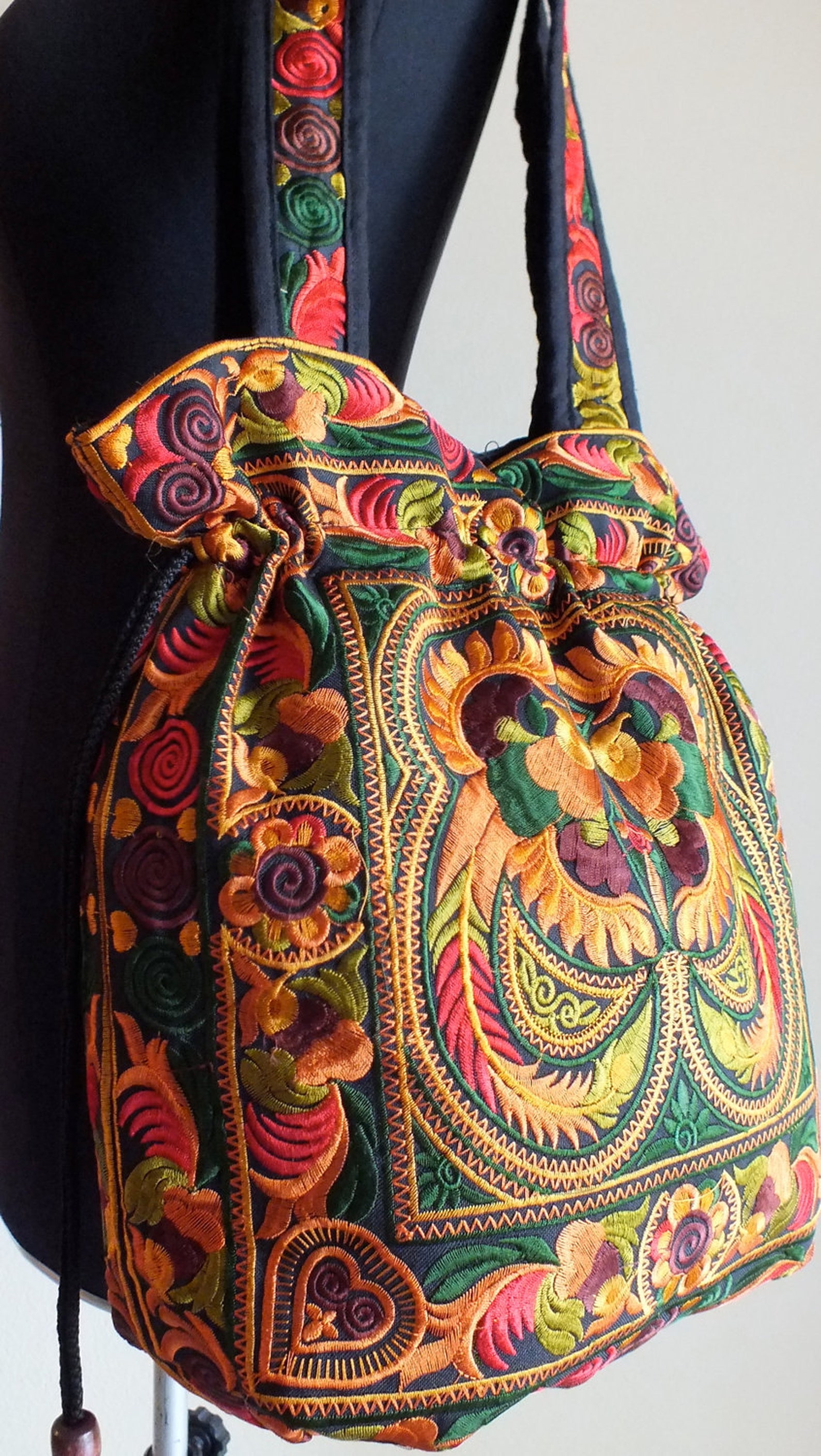 Ethnic handmade bag vintage style work beautifulBoho Bags | Etsy