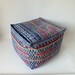 Ottoman Batik Hmong Round Cushions Ottoman Pouf Stool Chair - Etsy