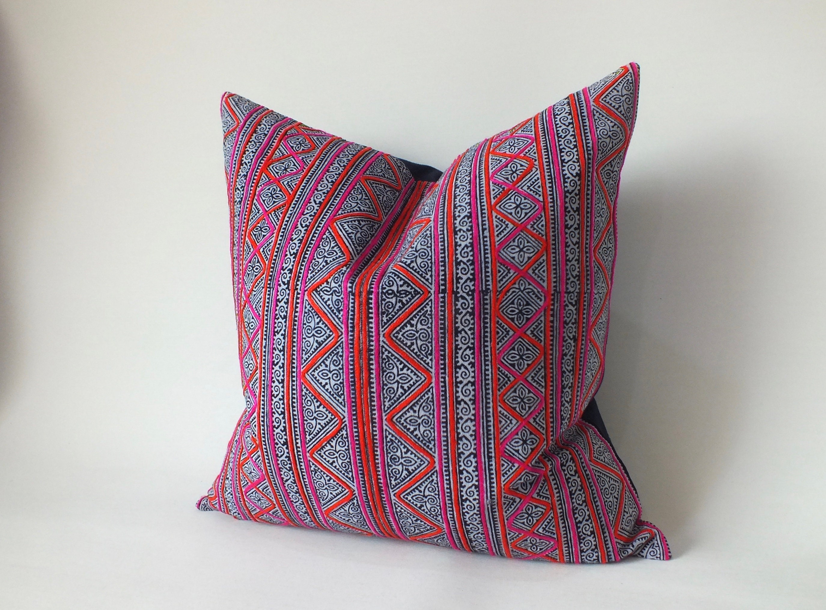 Decorative Pillow covers Handmade Fabric Hand woven textiles | Etsy