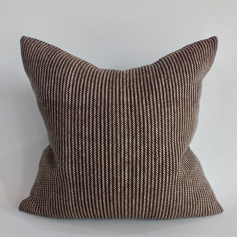 Stripe Ottoman Square - Etsy UK