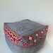 Ottoman Batik Hmong Round Cushions Ottoman Pouf Stool Chair - Etsy