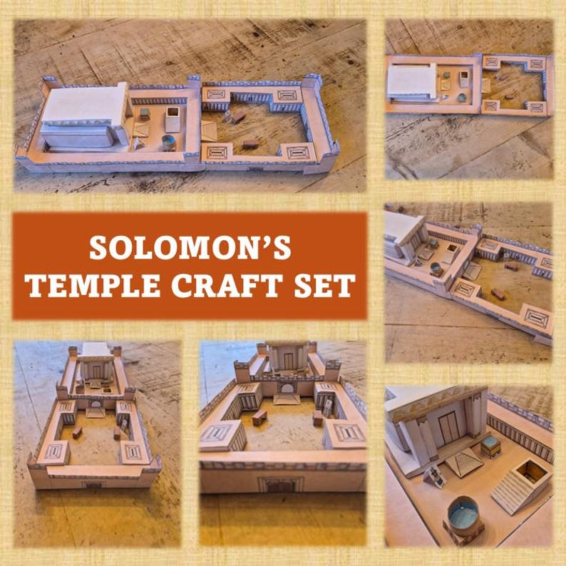 Solomon's Temple Craft Kit for Kids - Etsy