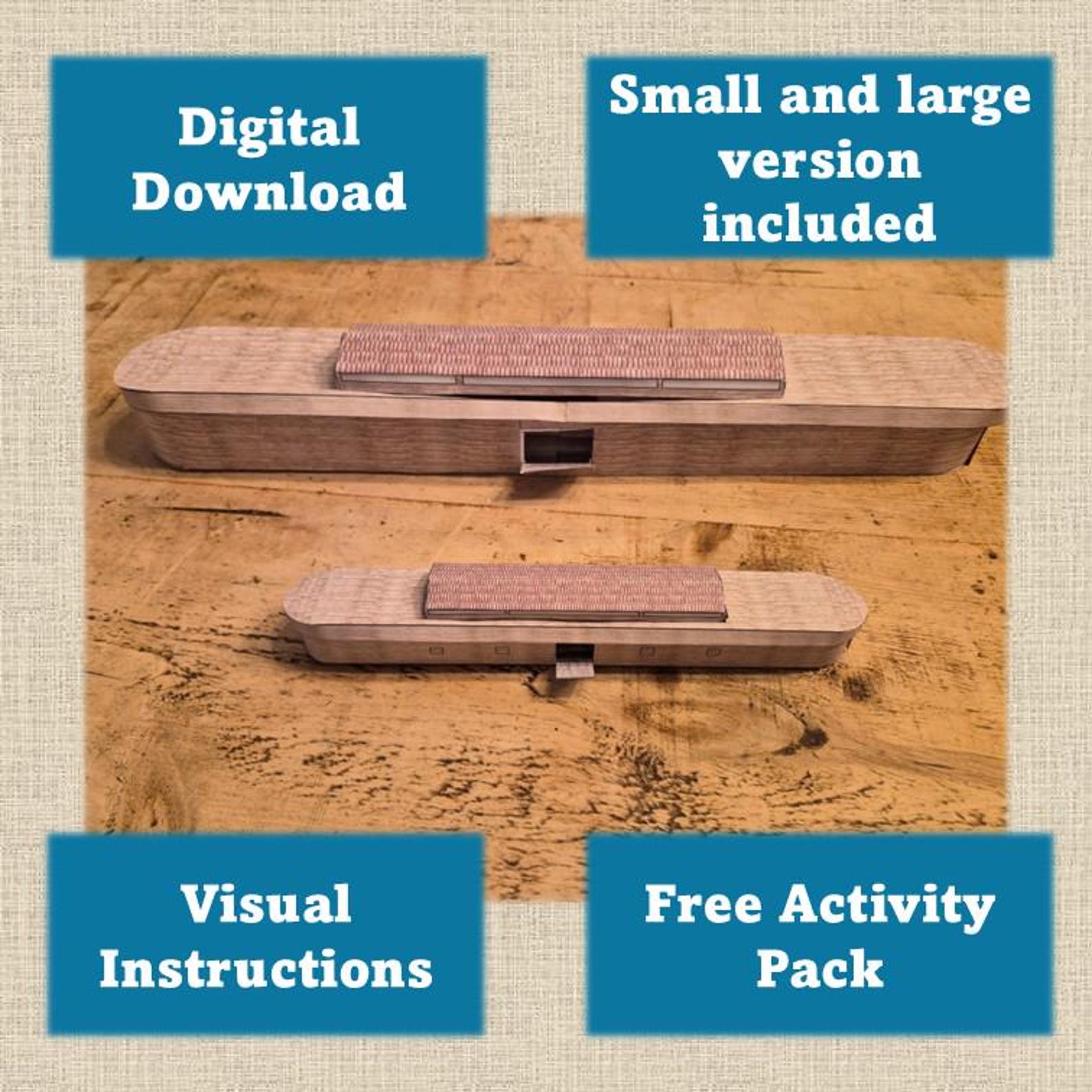 Kit de manualidades del Arca de Noé para niños - Etsy México