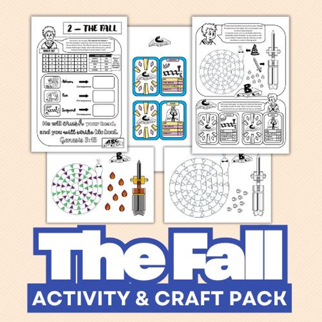 The Fall - Activity & Craft Pack - Etsy